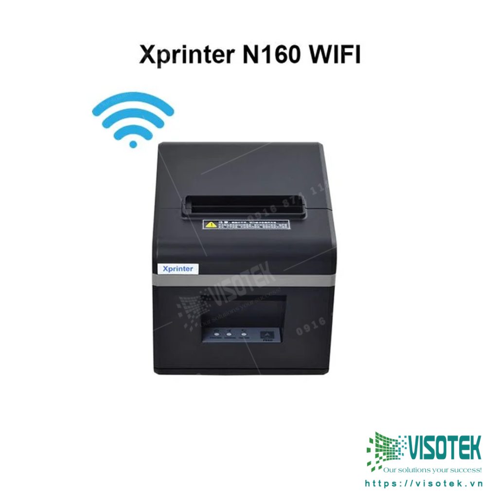 Máy in hóa đơn nhiệt K80 Xprinter XP-N160II - Wifi không dây