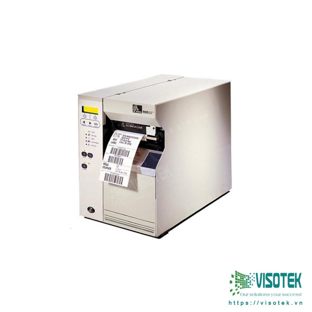 Máy in tem mã vạch Zebra 105SL 203 dpi, in 203mm/s